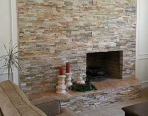 Glen Gery Stone - Main Street Fireplace Fall Sale